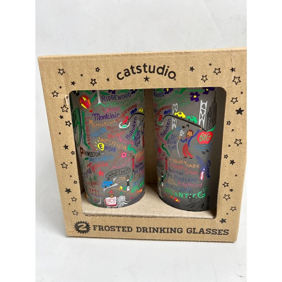 Catstudio | Dining | Nib Catstudio Geography Collection Set Of 2 New ...